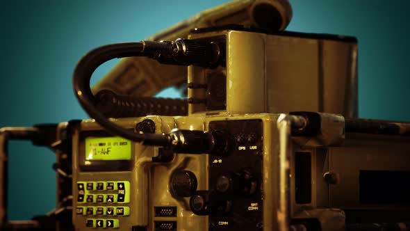 Military Radio Communication Control Panel, Motion Graphics | VideoHive