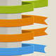 Flat Ribbons, Vectors | GraphicRiver