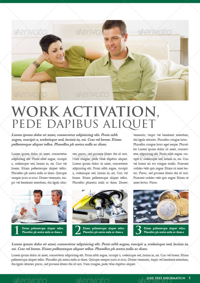 Newsletter Bundle Pack, Print Templates | GraphicRiver