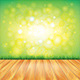Wood Floor and Green Grass, Vector Background, Vectors | GraphicRiver