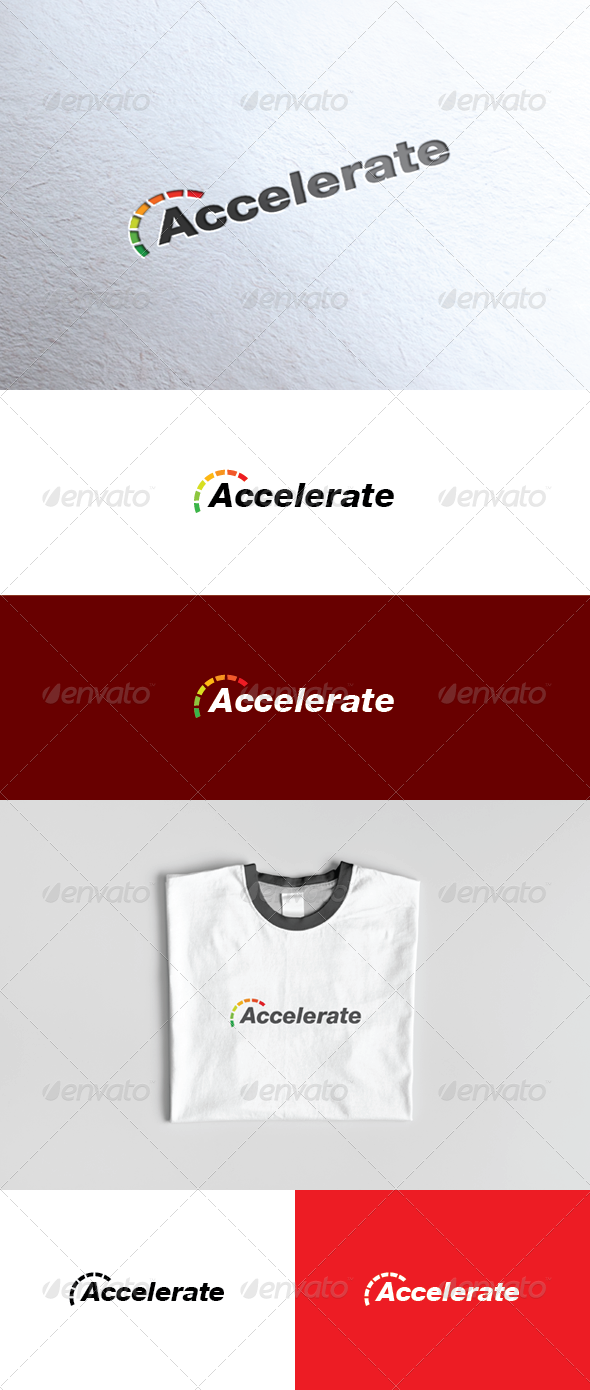 Accelerate Logo by FoxxelGraphics | GraphicRiver