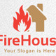 Fire House Logo, Logo Templates | GraphicRiver