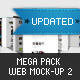 Mega Pack WEB Mock-Up 2 , Graphics | GraphicRiver