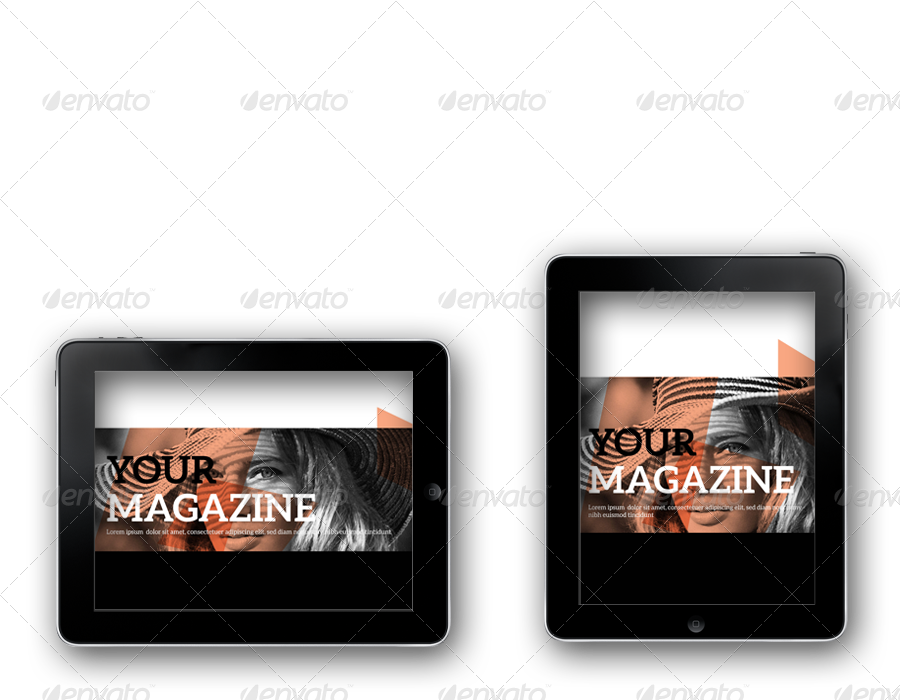 iPad & Tablet Modern Magazine, ePublishing | GraphicRiver