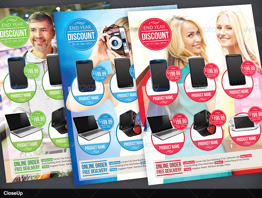 Product Promotion Flyer | Volume 4, Print Templates | GraphicRiver