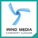 Wind Media 2 Logo, Logo Templates | GraphicRiver