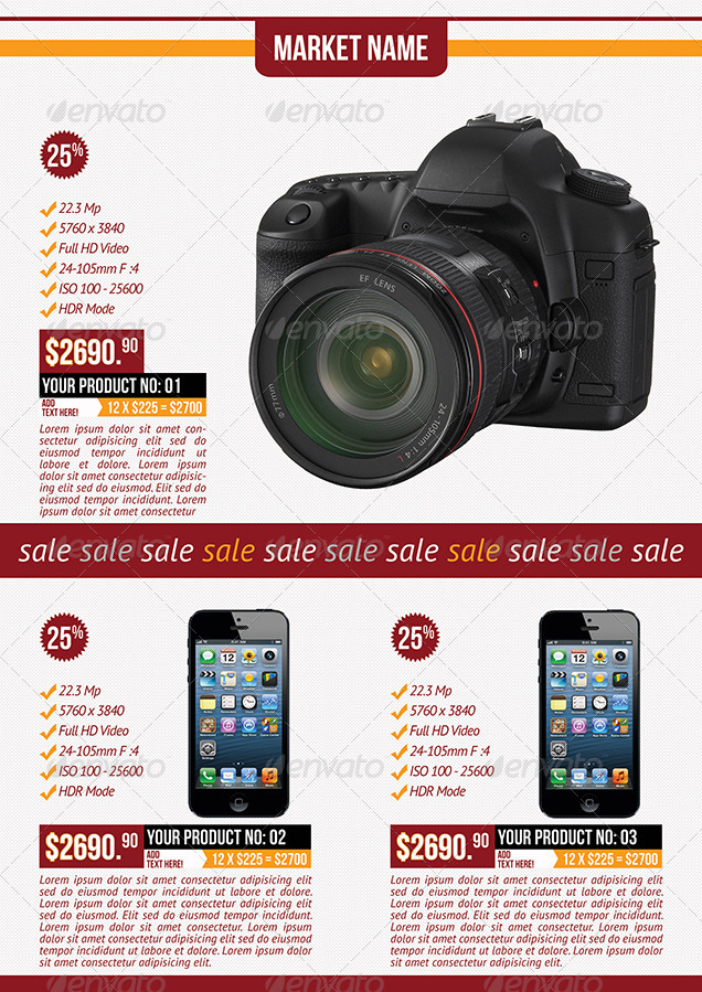 Sale Promotion Brochure/Flyer, Print Templates | GraphicRiver