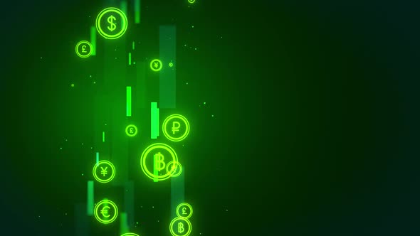 Digital Global Currency Background V7, Motion Graphics | VideoHive