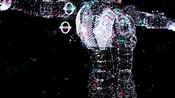Hologram Robot, Motion Graphics | VideoHive