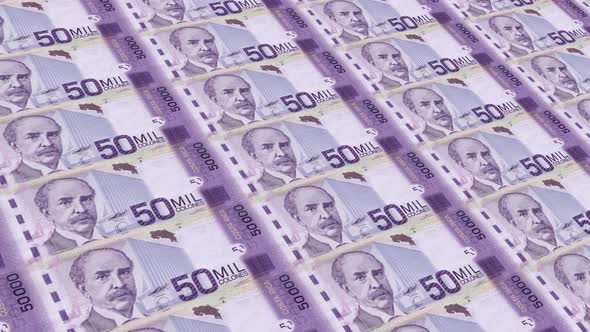 Costa Rica Money / 50 Mil Costa Rican Colones 4K, Motion Graphics ...