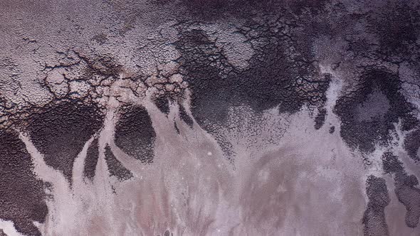 Salt patterns from Drone, Stock Footage | VideoHive