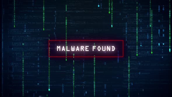 Malware Found 4K, Motion Graphics | VideoHive