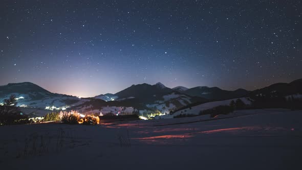 Stars Countryside Astronomy Day to Night, Stock Footage | VideoHive