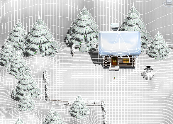 Winter Scene by playdesign | 3DOcean