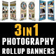 3 in 1 Photography Multipurpose Banner Bundle 01, Print Templates ...