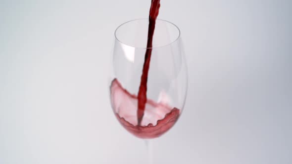 Pouring red wine into glass, Slow Motion, Stock Footage | VideoHive