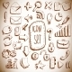 Doodle Set of Vintage Internet Icons, Vectors | GraphicRiver