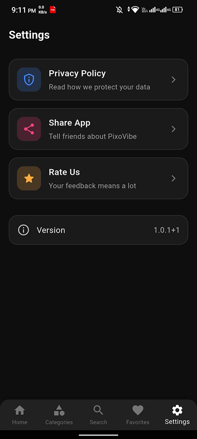 PixoVibe: HD & 4K Wallpapers by codepulsestudio67 | CodeCanyon