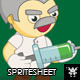 Doctor Zombie Spritesheet, Game Assets | GraphicRiver