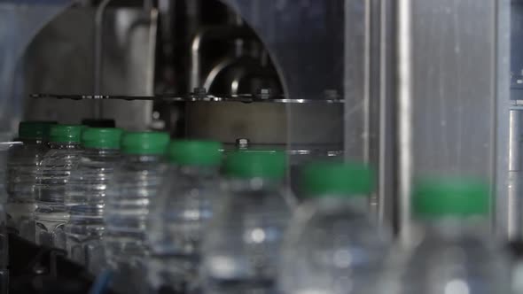 Factory Production of Plastic Bottles, Stock Footage | VideoHive
