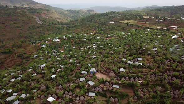 Konso town, cultural landscape in Omo Valley, Ethiopia. Wonderful ...
