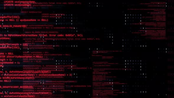 Technology glitch computer virus or internet system hacking concept ...