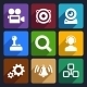 Multimedia Flat Icons Set 3, Icons | GraphicRiver