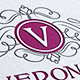 Veronica Letter Crest Logo, Logo Templates | GraphicRiver