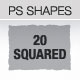 20 Squared Frames, Add-ons | GraphicRiver