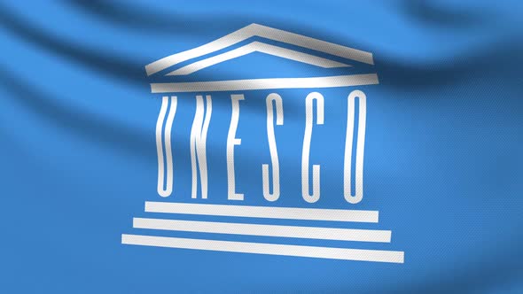 UNESCO Flag 4K, Motion Graphics | VideoHive