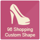 Shopping Custom Shape, Add-ons | GraphicRiver