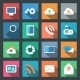 Communication Icons Set Flat Design, Vectors | GraphicRiver