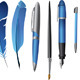 Writing Instrument - Illustration, Vectors | GraphicRiver