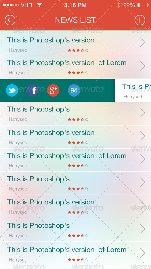 Smartphone User Interface Kit, Web Elements | GraphicRiver