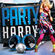 Party Hardy Flyer Template, Print Templates | GraphicRiver