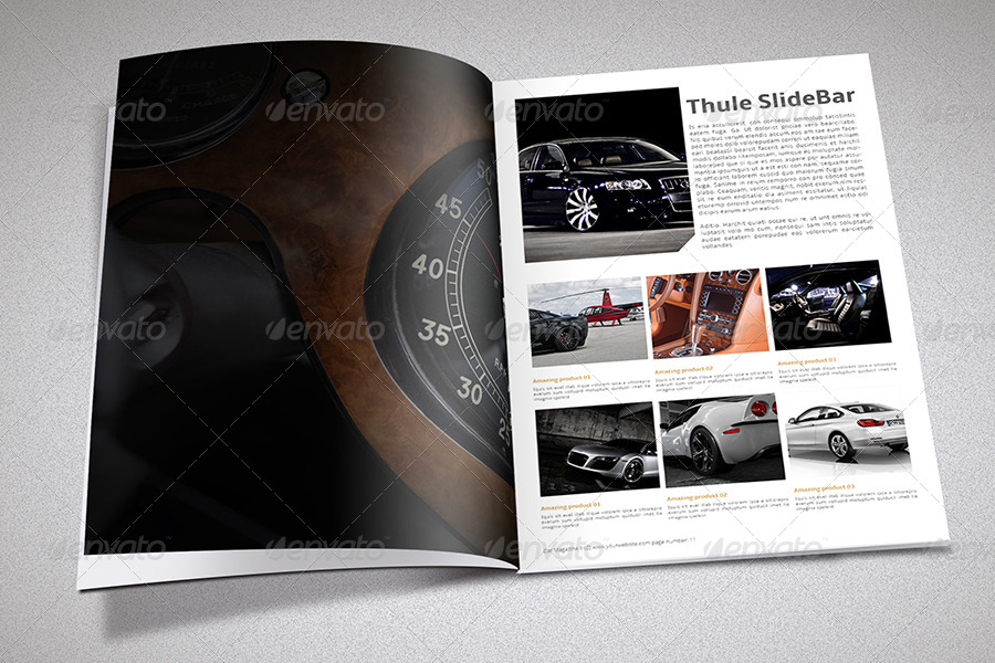 Cars Magazine Template II, Print Templates | GraphicRiver