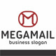 Mega Mail M Logo by djjeep | GraphicRiver