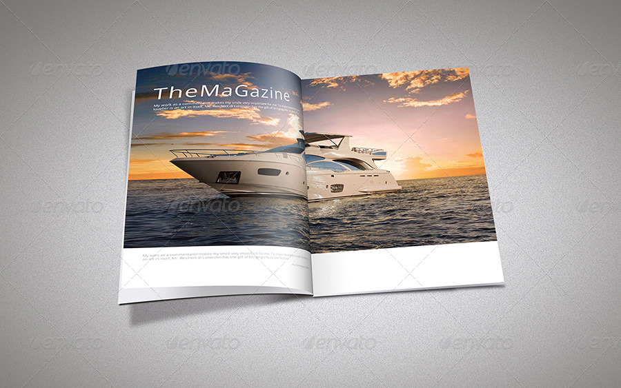 Luxury Magazine Template, Print Templates | GraphicRiver
