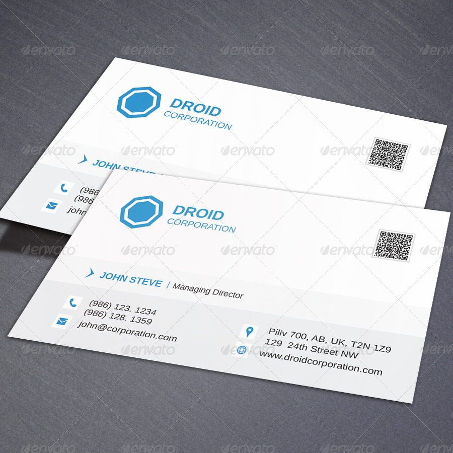 Corporate Business Card v26, Print Templates | GraphicRiver