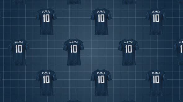 Football Jersey Number 10 Sport Background, Motion Graphics | VideoHive