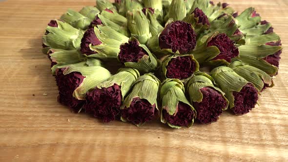 Tea from arid Dianthus flowers., Stock Footage | VideoHive