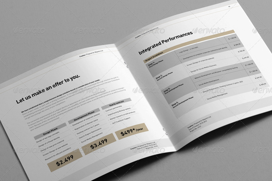 Proposal , Print Templates | GraphicRiver