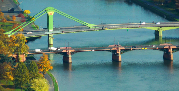 Traffic on the Bridge 2, Stock Footage | VideoHive