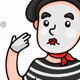 Sad Mime Collection, Vectors | GraphicRiver