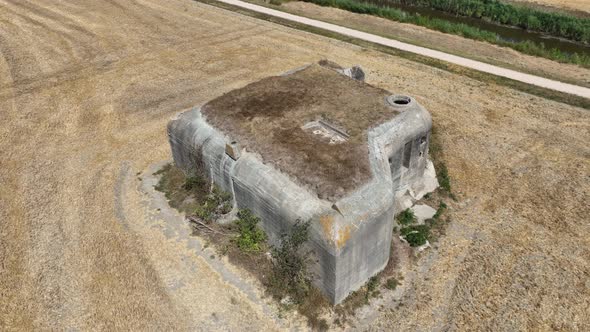 World War 2 WW2 WWii Bunker Fortification Military Defense Structure ...