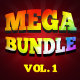 MEGA BUNDLE Vol.1 Corporate & Mobile App Banner Ad, Web Elements ...