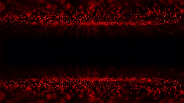 Red Frame Particles, Motion Graphics | VideoHive