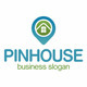 Pin House Building Logo, Logo Templates | GraphicRiver