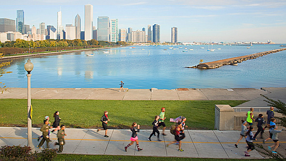 Chicago Run, Stock Footage | VideoHive