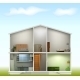 House Cut with Interiors, Vectors | GraphicRiver